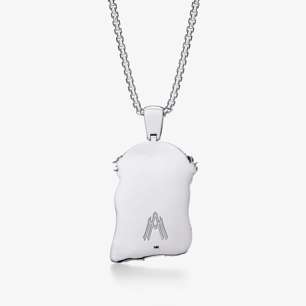 Large Classic Diamond Jesus Piece | Alex Moss NY