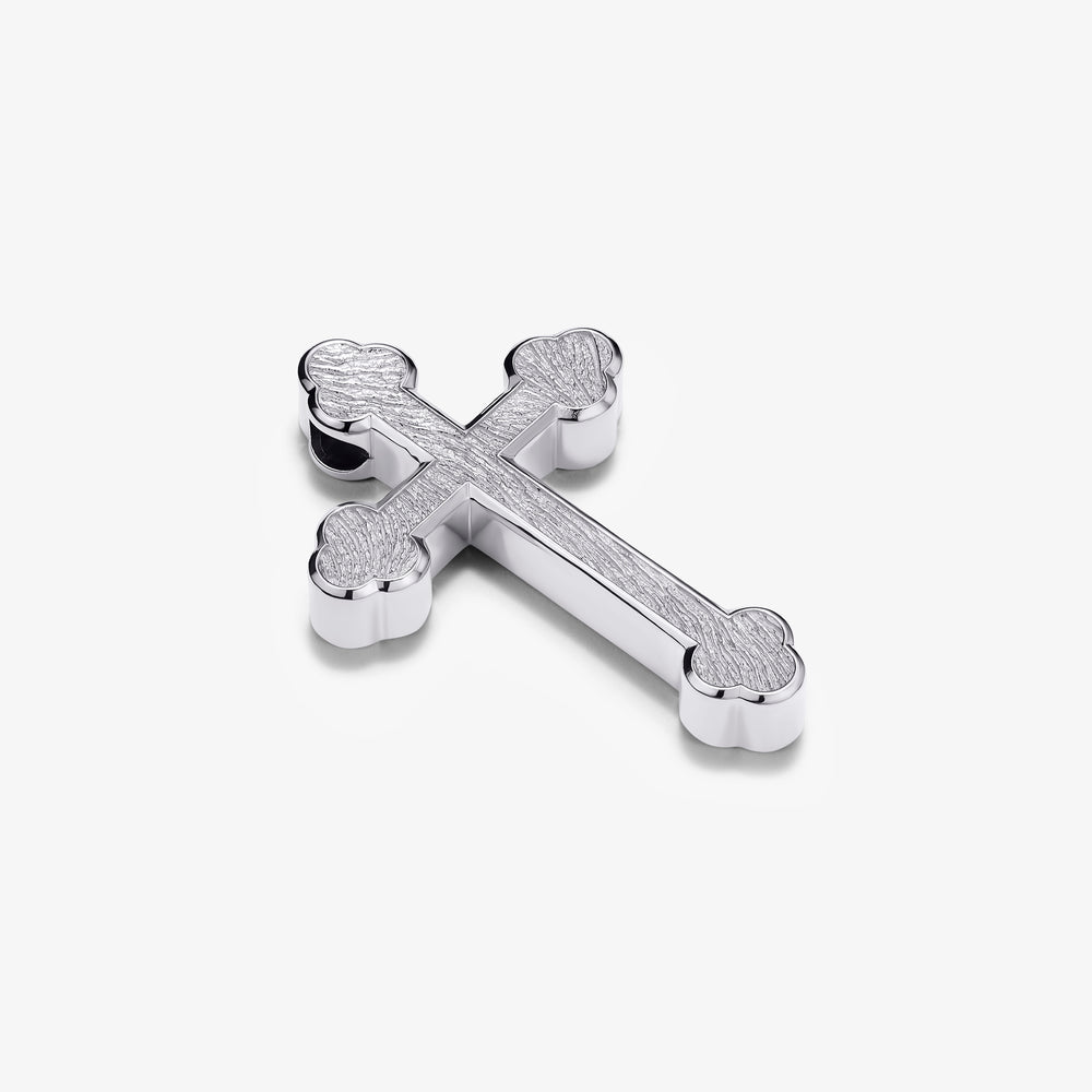 Vatican Wood-Textured Cross Pendant | Alex Moss NY